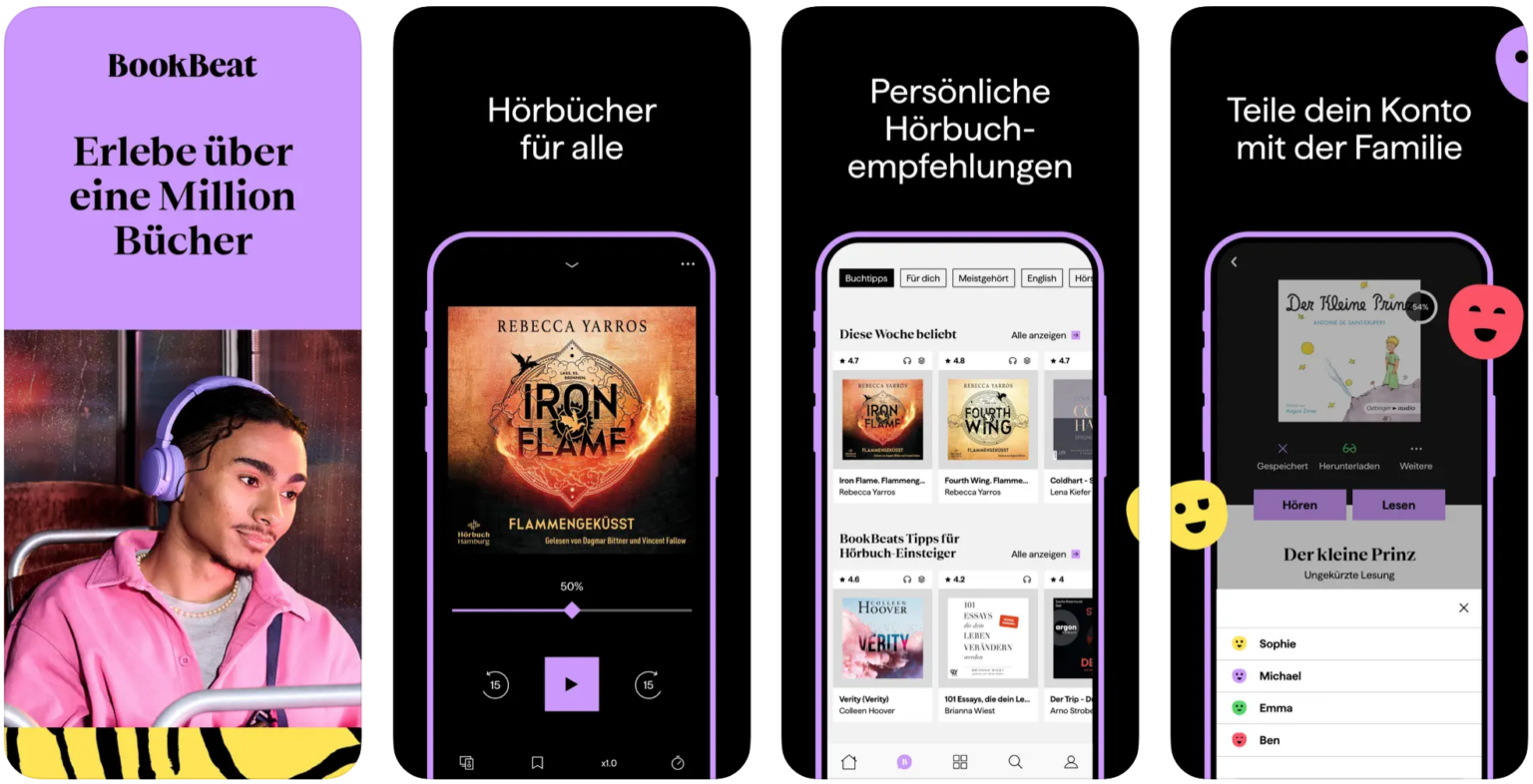 Bookbeat: Die Schwedische Hörbuch App im Test 2026